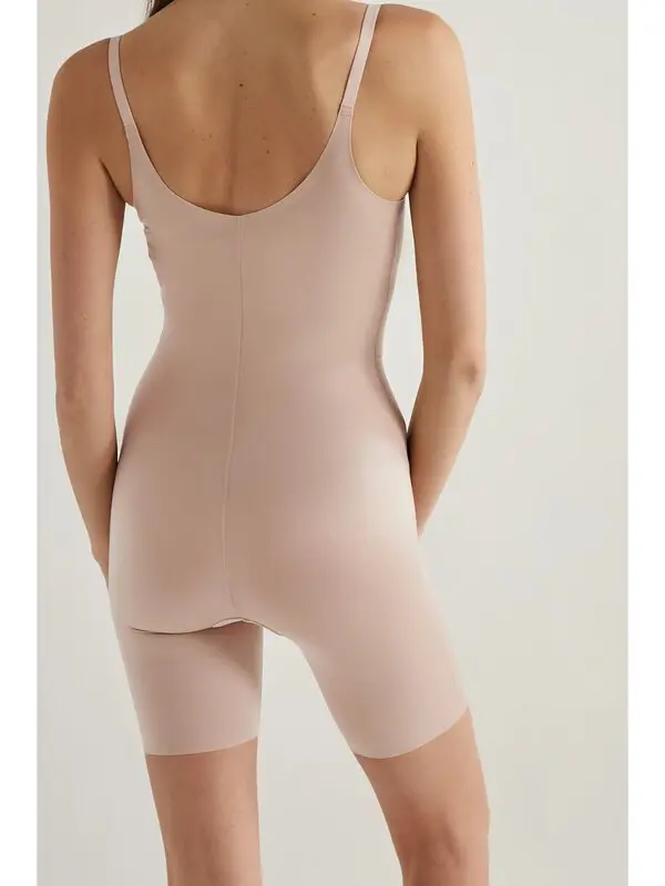 Spanx Spanxshape Invisible Open-bust Bodysuit - Neutrals