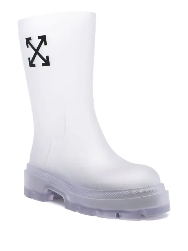 Off-White Reboot Arrow Boots - White