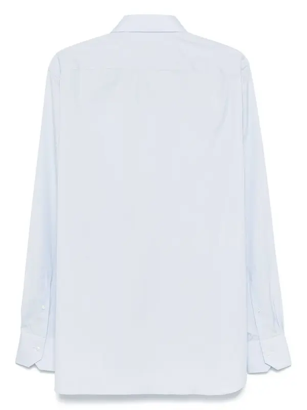 Zegna Poplin Shirt - Blue