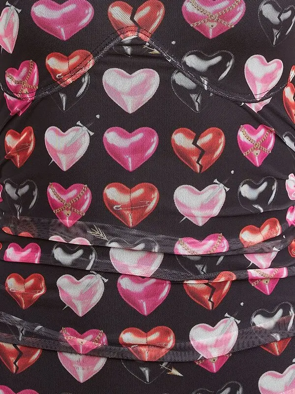 FLEUR DU MAL Heartbreaker Mini Dress