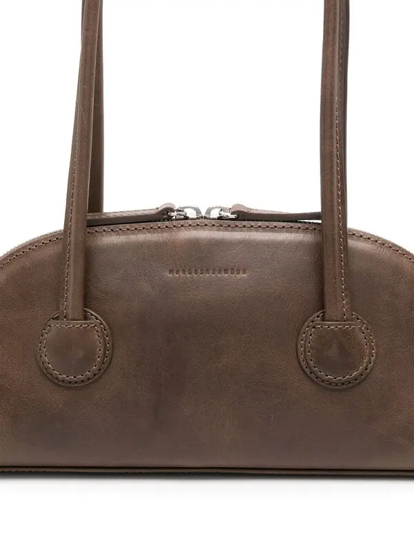 MARGESHERWOOD Leather Shoulder Bag - Brown