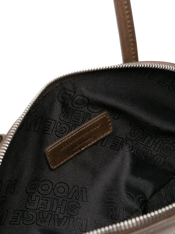 MARGESHERWOOD Leather Shoulder Bag - Brown