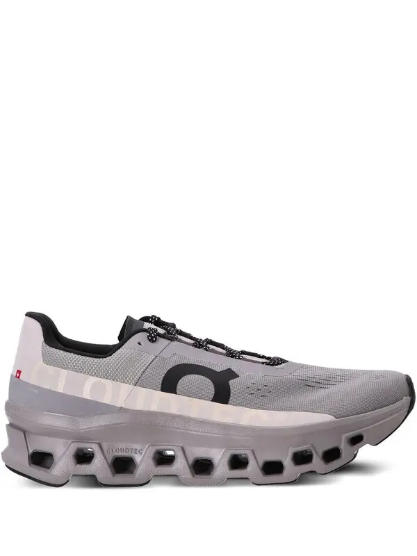 On Cloudmonster Alloy Silver Sneakers - Grey