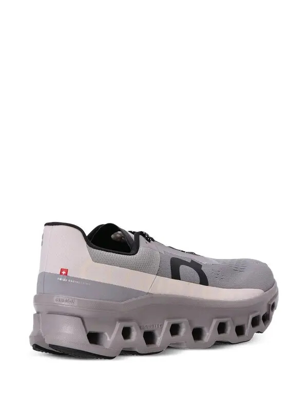 On Cloudmonster Alloy Silver Sneakers - Grey