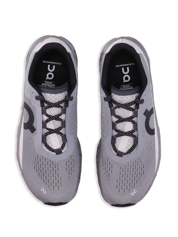 On Cloudmonster Alloy Silver Sneakers - Grey
