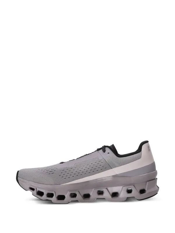 On Cloudmonster Alloy Silver Sneakers - Grey