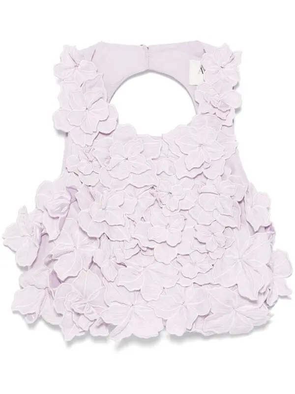 Aje Splendour Cropped Top