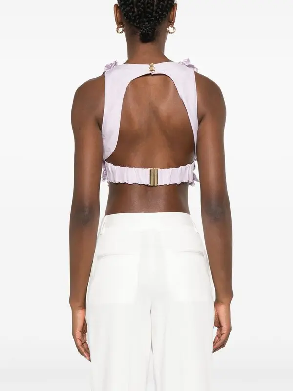 Aje Splendour Cropped Top