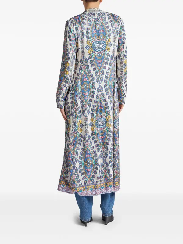 Etro Paisley-print Duster Coat