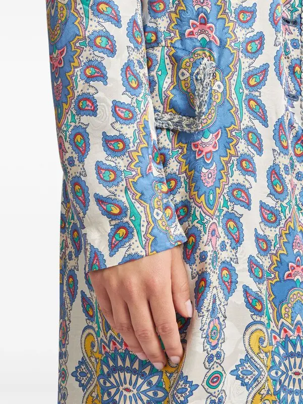 Etro Paisley-print Duster Coat