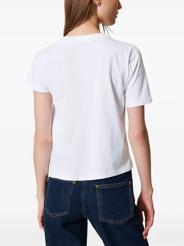 TWINSET Chain Detail T-shirt