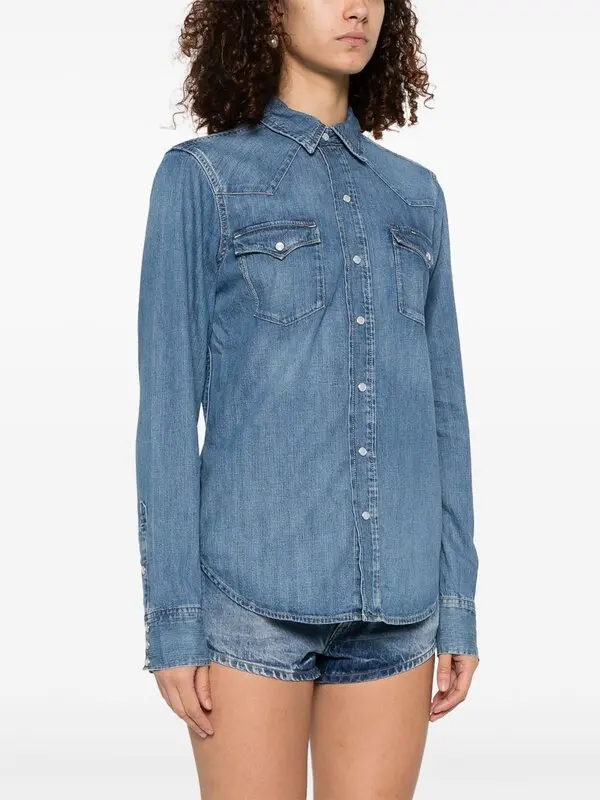 Polo Ralph Lauren Long-sleeve Denim Shirt - Blue