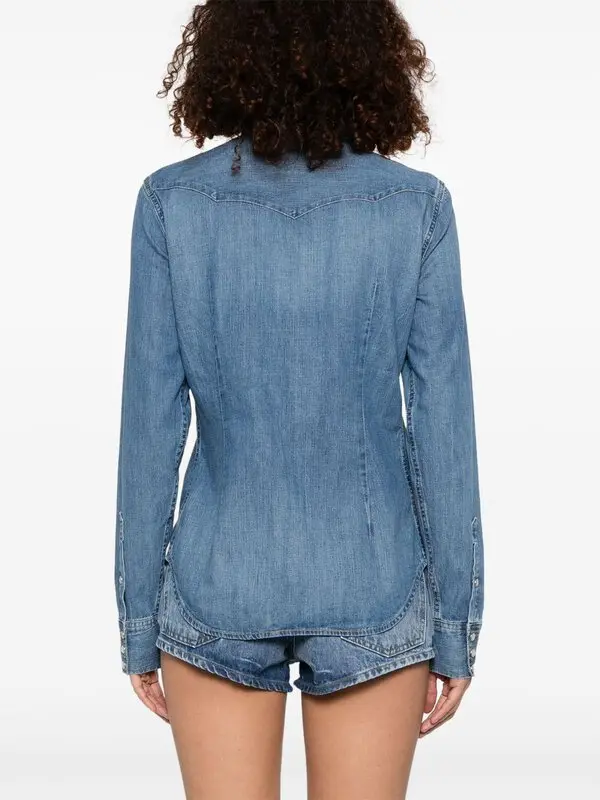 Polo Ralph Lauren Long-sleeve Denim Shirt - Blue