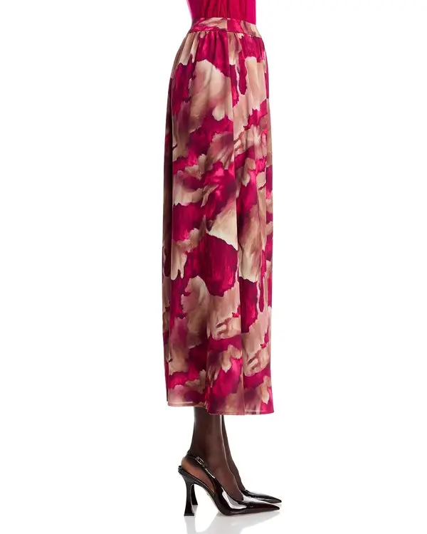 Misook Printed Maxi Skirt