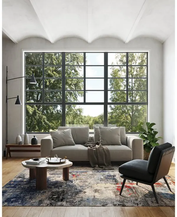 EXQUISITE RUGS Laureno 4022 Area Rug, 4' X 6