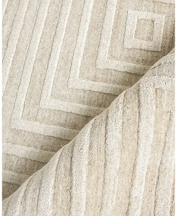 EXQUISITE RUGS Castelli 3973 Area Rug, 8' X 10 - Light/beige