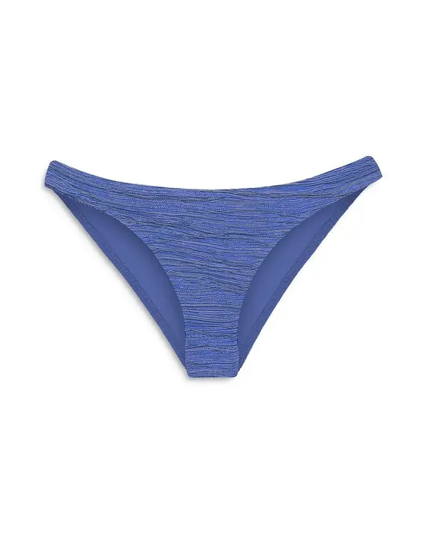 VIX PAULA HERMANNY Solid Basic Full Bikini Bottom - Blue