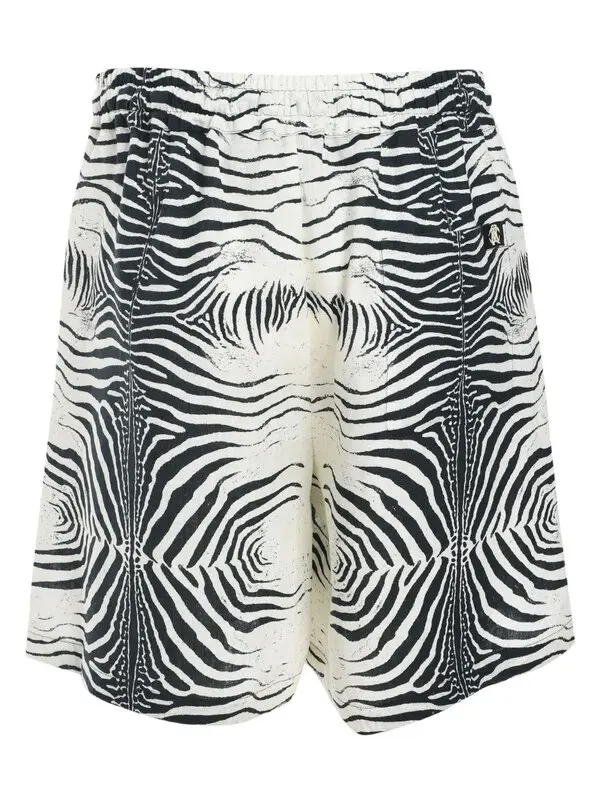Roberto Cavalli Zebra-print Shorts