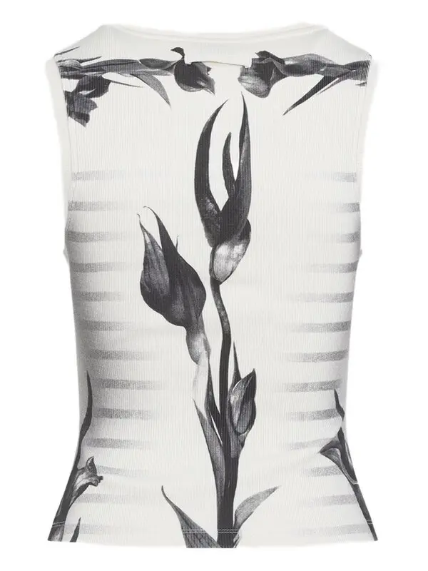 JEAN PAUL GAULTIER Floral-print Top
