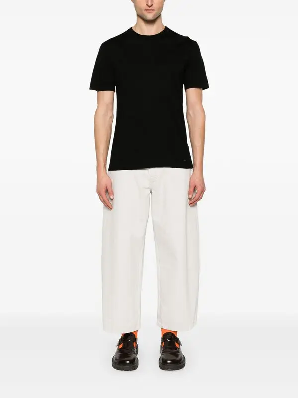 Simkhai Ribbed T-shirt - Black