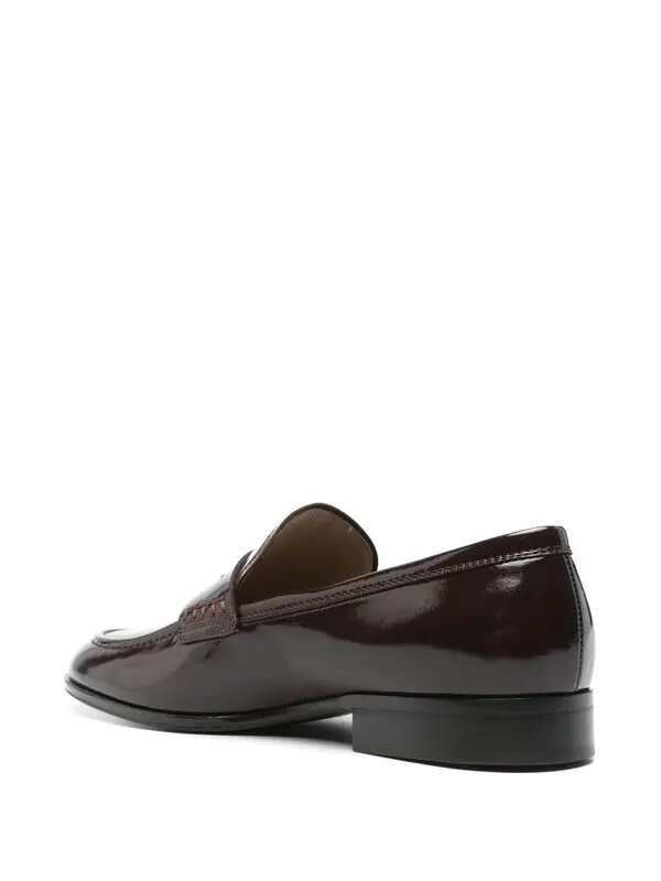 GIANVITO ROSSI Leather Loafers