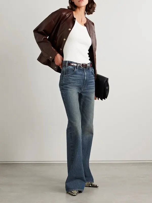 NILI LOTAN Roe Flared Jeans