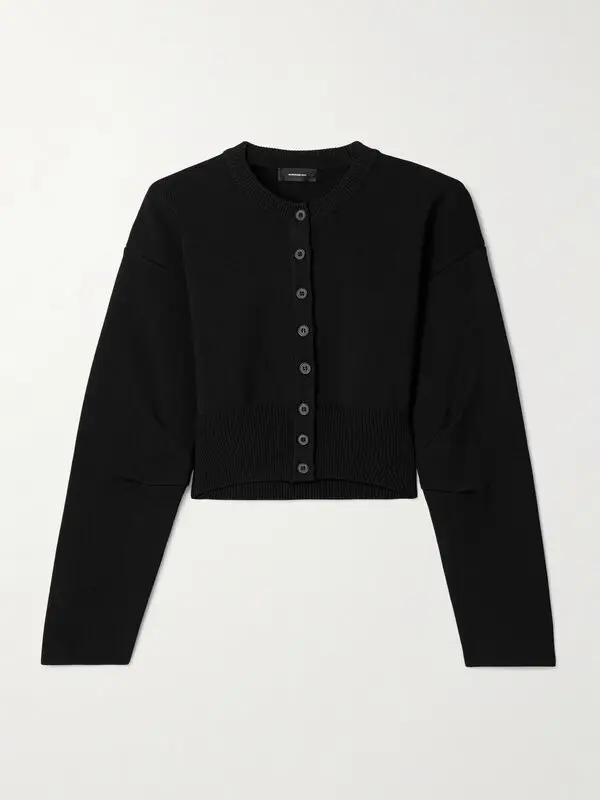 Wardrobe.NYC Knitted Cardigan - Black