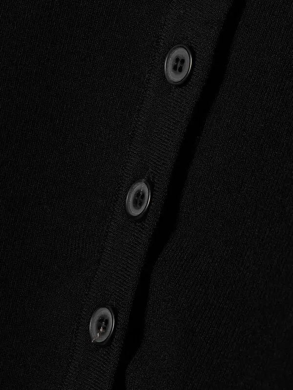 Wardrobe.NYC Knitted Cardigan - Black