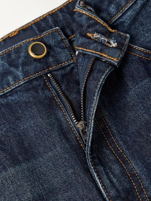 Khaite Abigail High-rise Jeans - Blue
