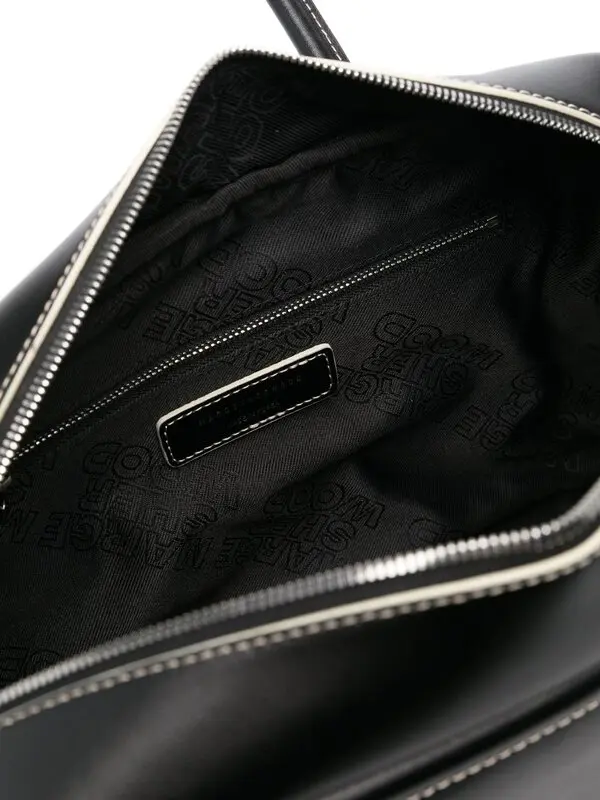 MARGESHERWOOD Soft Boston Shoulder Bag - Black