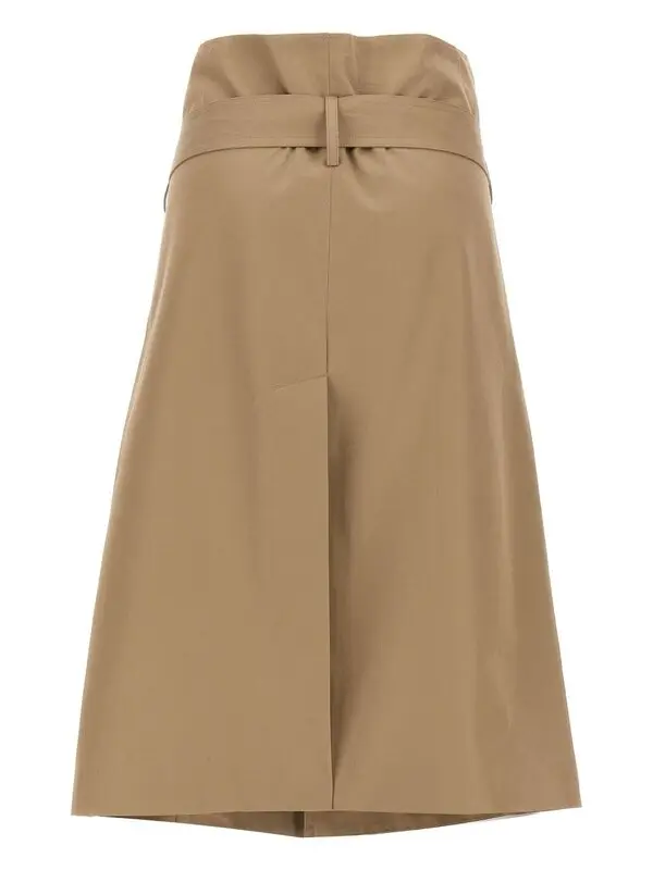 Vetements Cotton Midi Skirt
