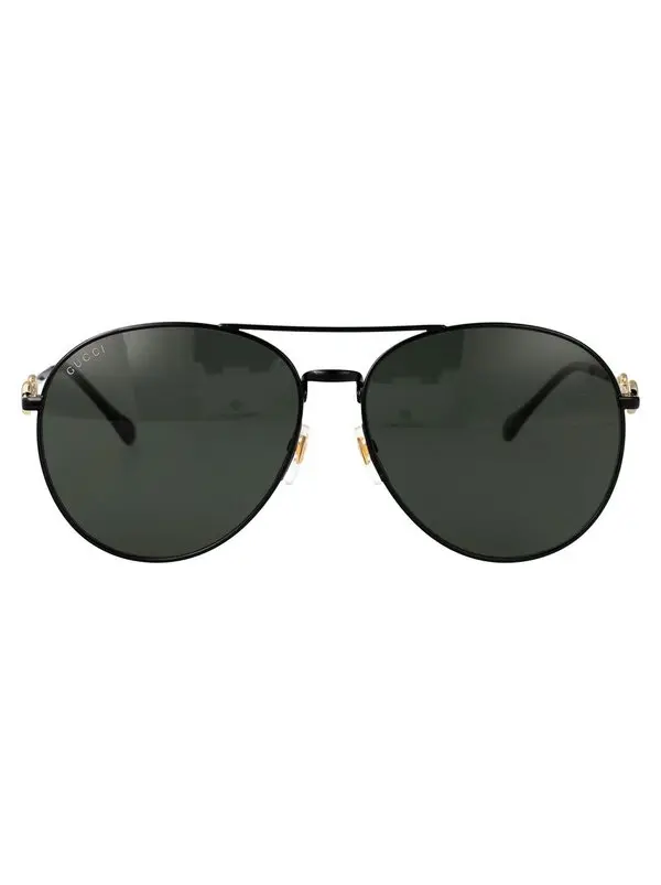 Gucci Pilot Sunglasses - Black