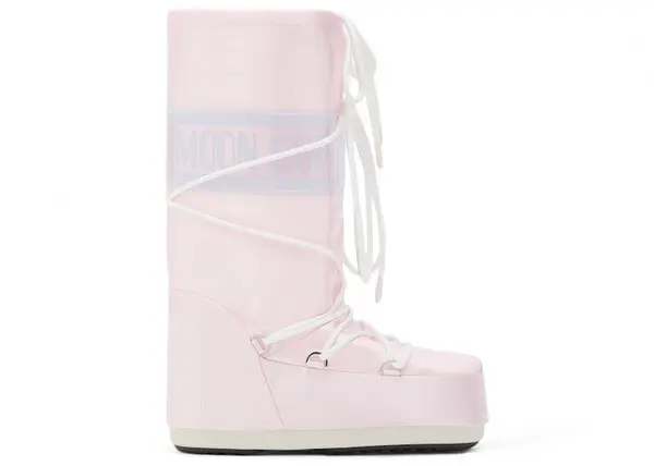 Moon Boot Icon Nylon Boots - Shine Pink