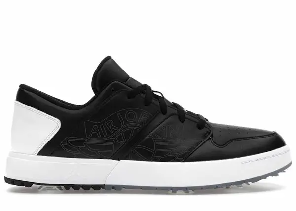 JORDAN Nu Retro 1 Low Golf Sneakers - Black/white/cool Grey