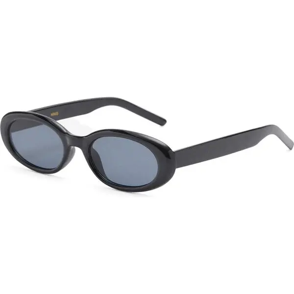 Mango Oval Frame Sunglasses