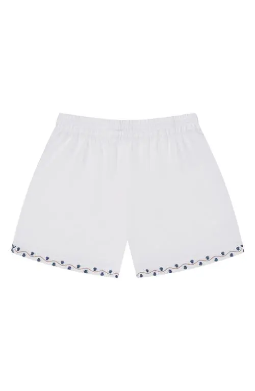 MAVRANS Beach House Linen Blend Shorts