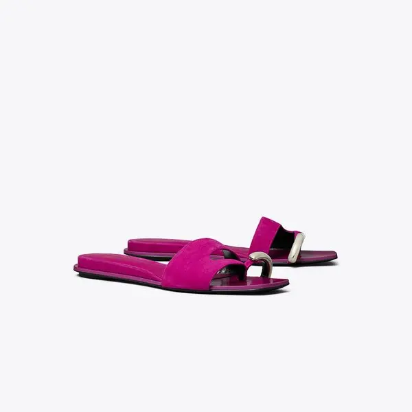 Tory Burch Pierced Slide - Fuschia Spark