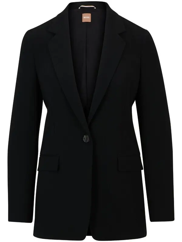 BOSS Single-breasted Blazer - Black