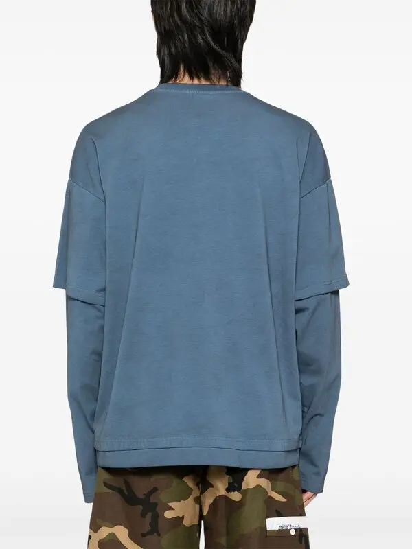GROUND ZERO Graphic-print T-shirt - Blue