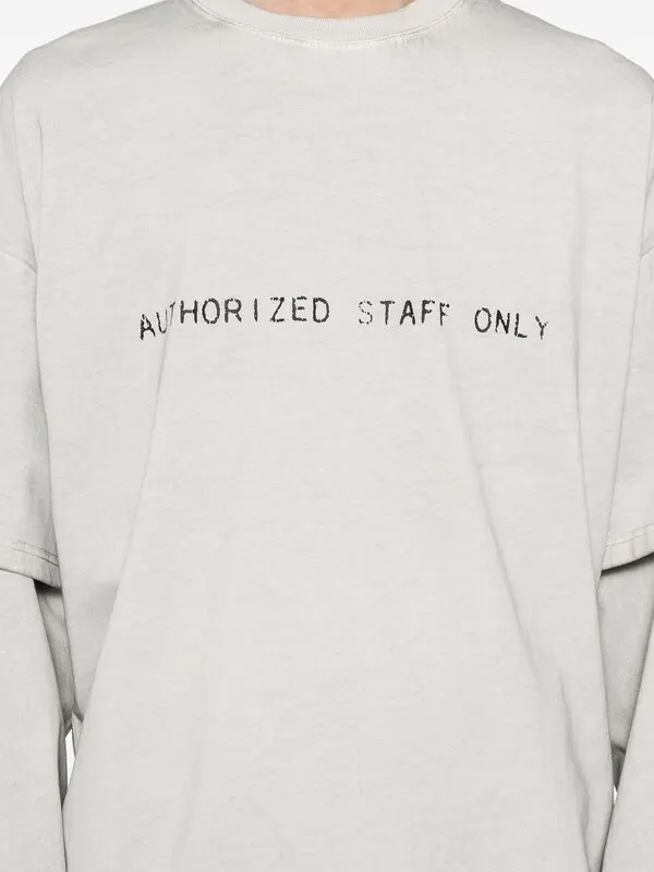 GROUND ZERO Graphic-print T-shirt - Grey