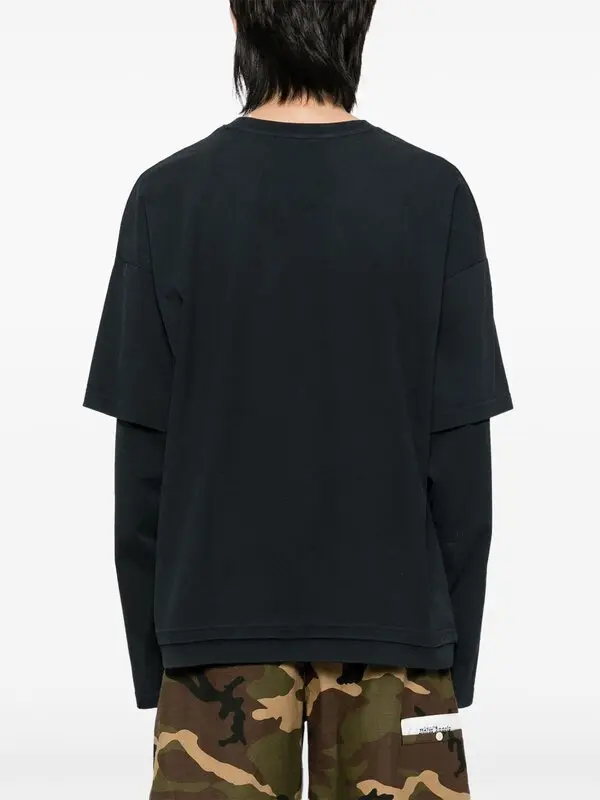 GROUND ZERO Graphic-print T-shirt - Black