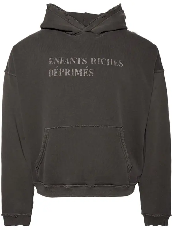 Enfants Riches DéPriméS Classic Logo Hoodie - Grey | Editorialist
