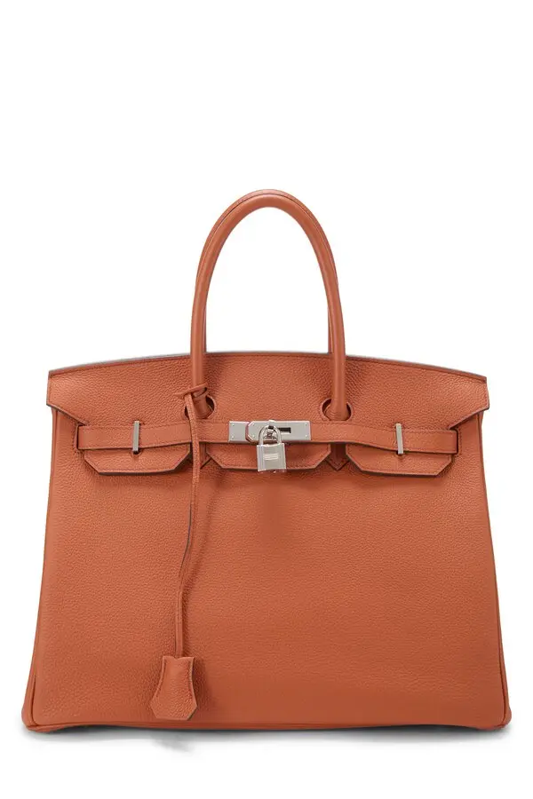 Hermès Togo Birkin 35 - Terre Battue