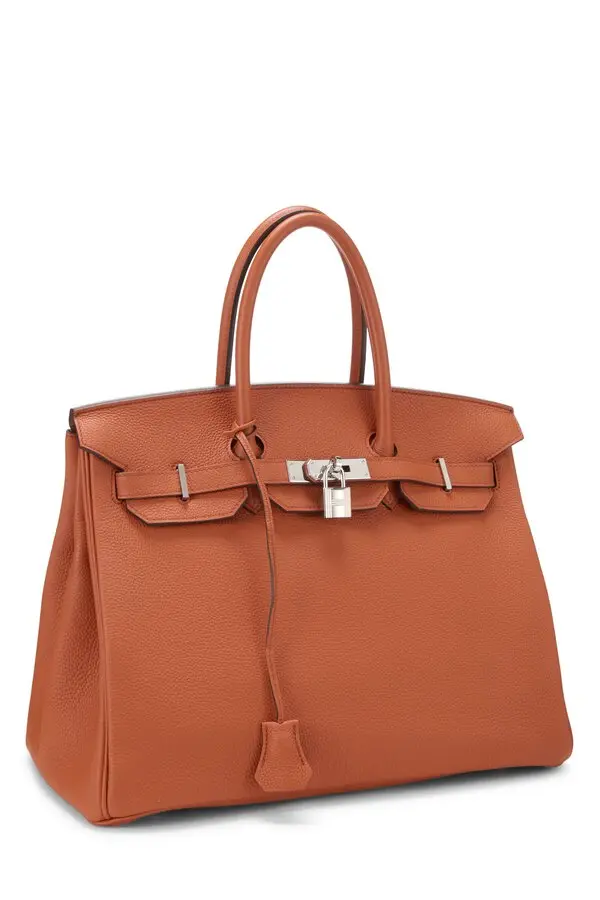 Hermès Togo Birkin 35 - Terre Battue