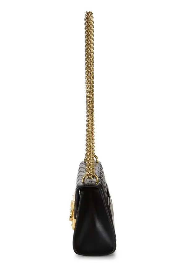 Gucci Padlock Shoulder Bag - Black