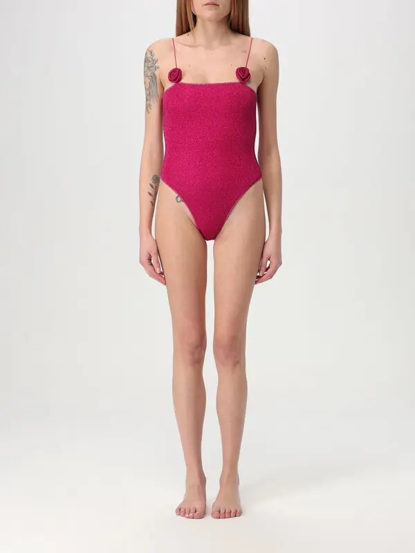 Oseree One-Piece Swimsuit In Fuchsia - 35% Off | Editorialist