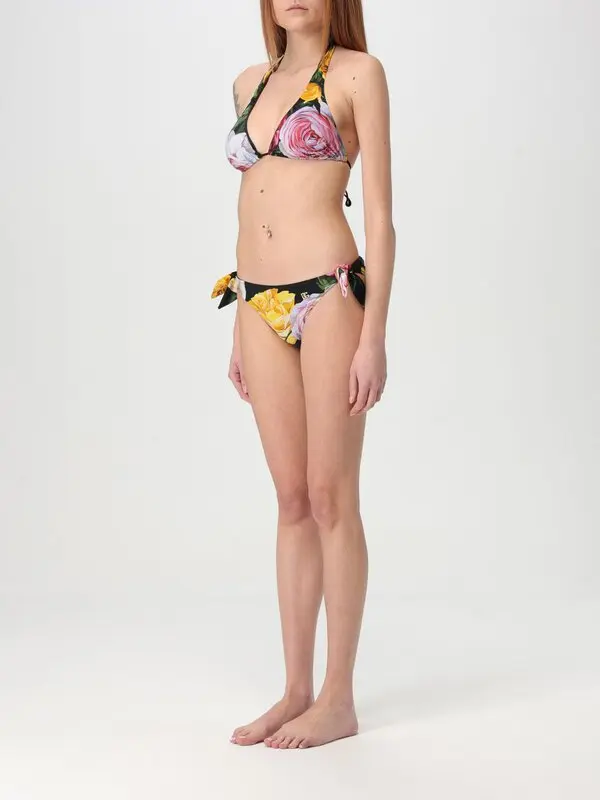 Dolce & Gabbana Floral Printed Swimsuit
