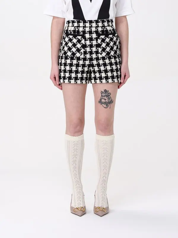 Valentino Garavani Houndstooth Shorts
