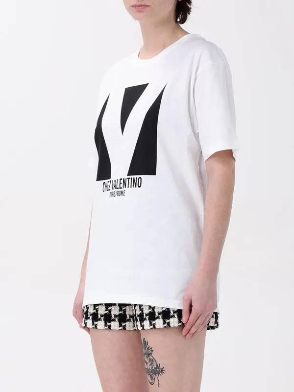 Valentino Garavani V Logo T-shirt - White