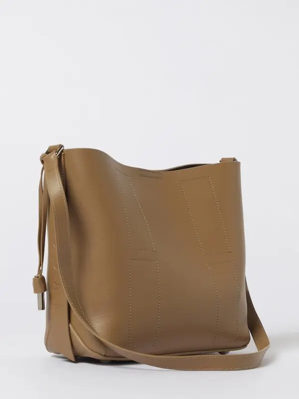 Hogan Leather Handbag - Cocoa